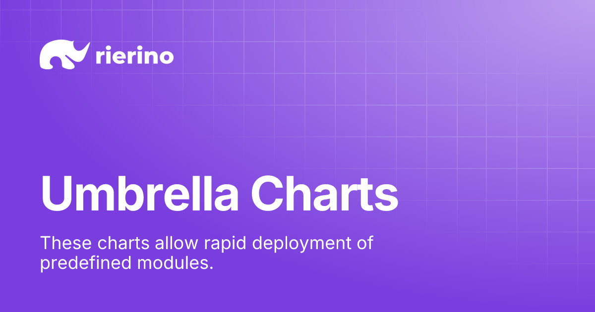 Umbrella Charts | Rierino