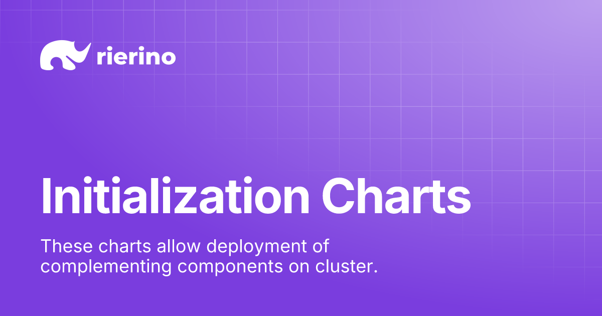 Initialization Charts | Rierino