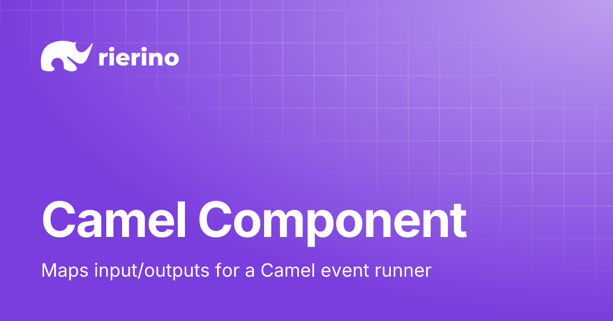 Camel Component | Rierino