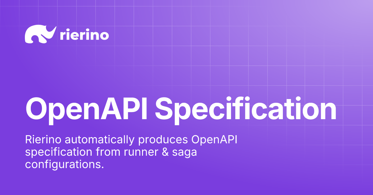 OpenAPI Specification | Rierino